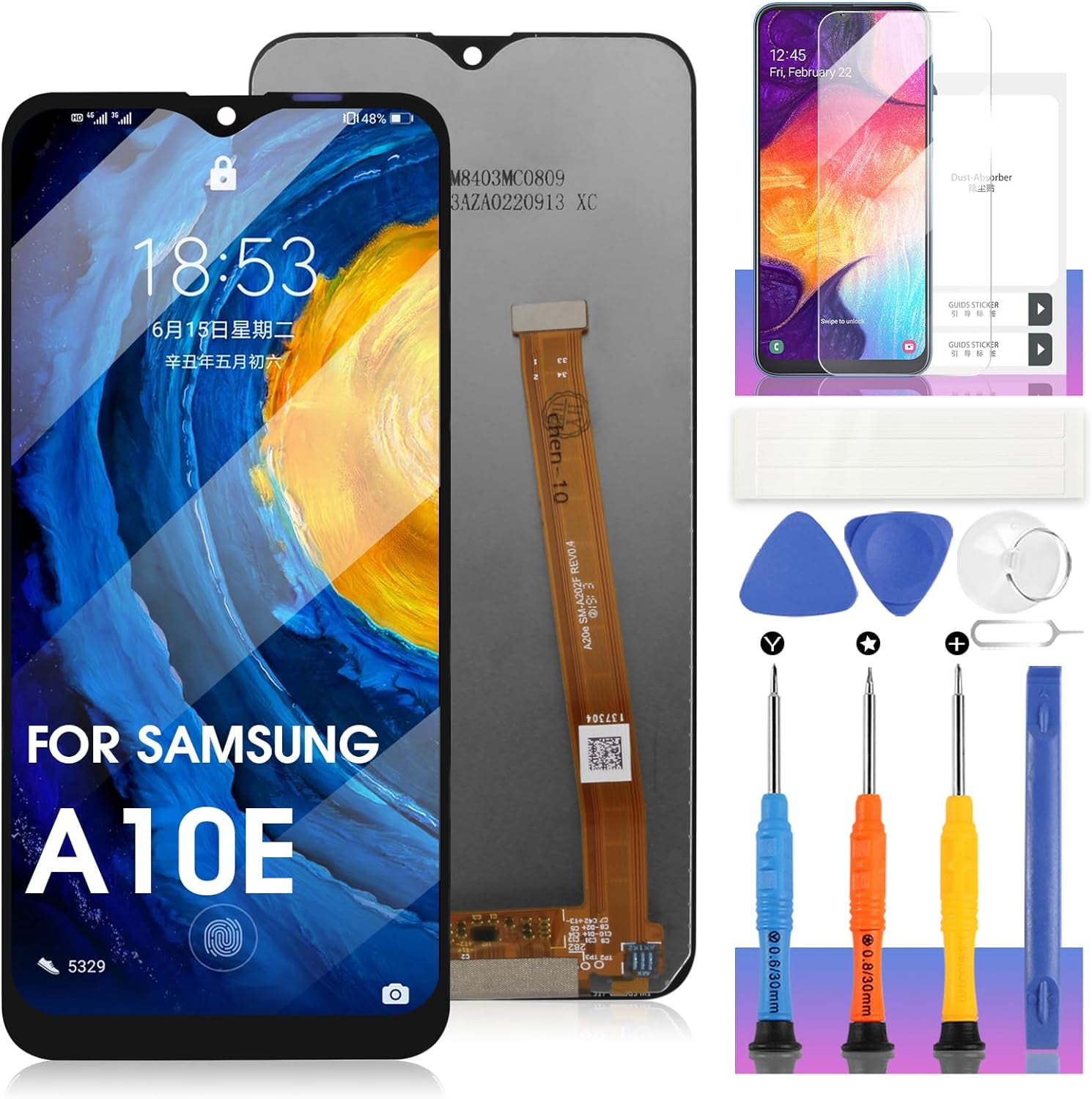 for Samsung Galaxy A10E Screen Replacement for Samsung A10E LCD for ...