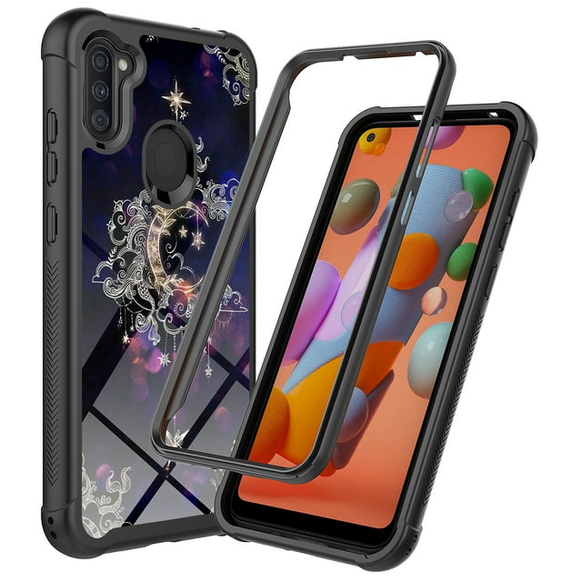 Samsung Galaxy A11 Case, Rosebono Hybrid IMD Design Graphic Anti ...