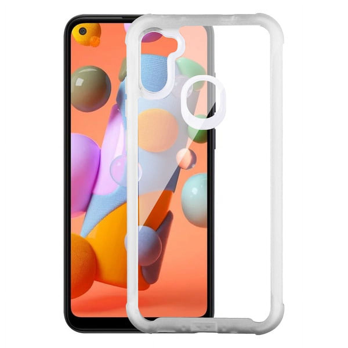 Samsung Galaxy A11 Phone Case Clear Transparent Hybrid Rugged ...