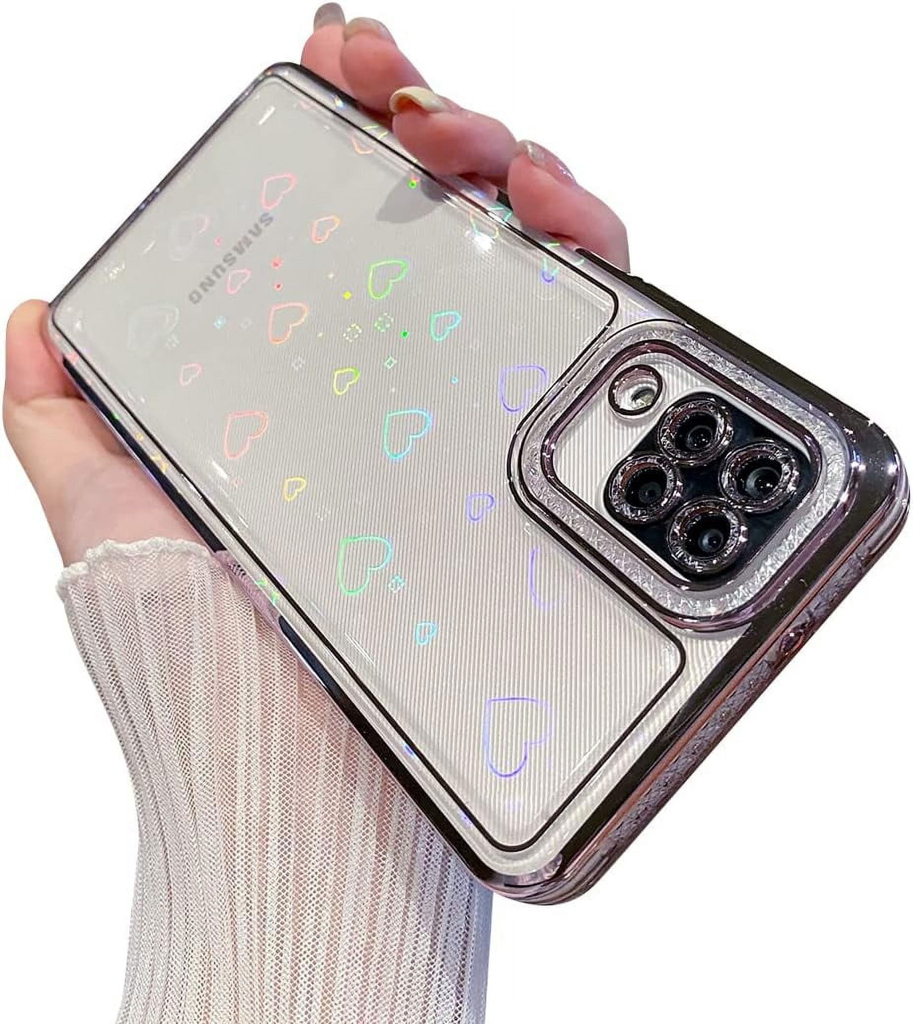 For Samsung Galaxy A12 Case 5G Luxury Bling Electroplated Bumper ...