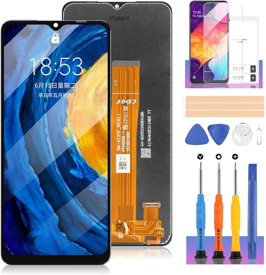for Samsung Galaxy A12 Screen Replacement for Samsung Galaxy A12 LCD ...