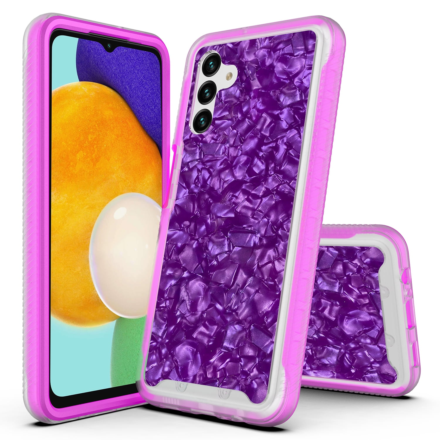Samsung Galaxy A13 5G Case, Rosebono Hybrid Graphic Design Pattern Hard ...