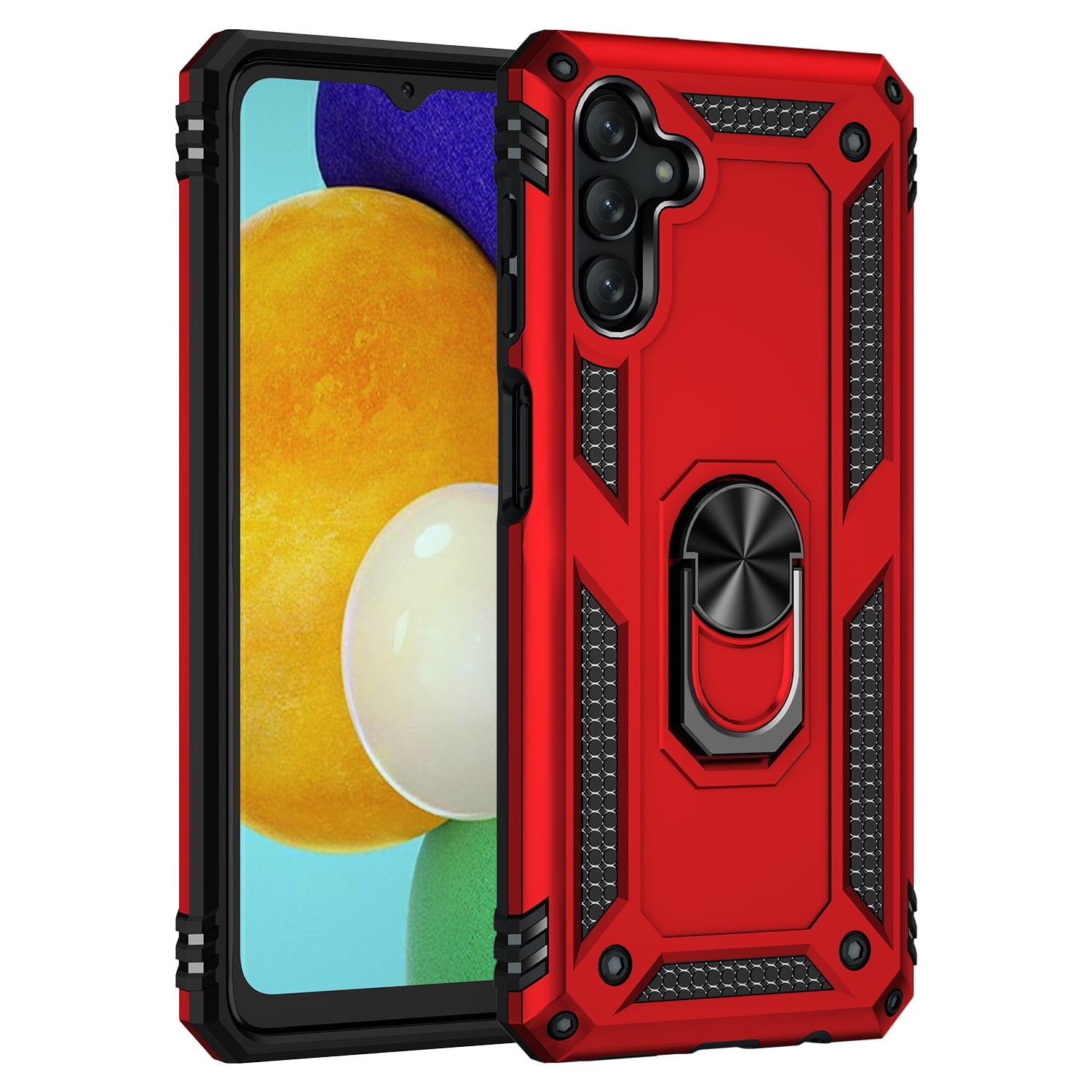 Samsung Galaxy A13 5G Case, Rosebono Hybrid Slim Colorful Armor Cover ...