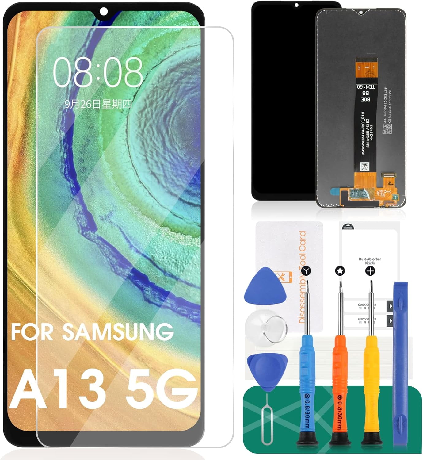 for Samsung Galaxy A13 5G LCD Screen Replacement for Samsung A13 5G ...