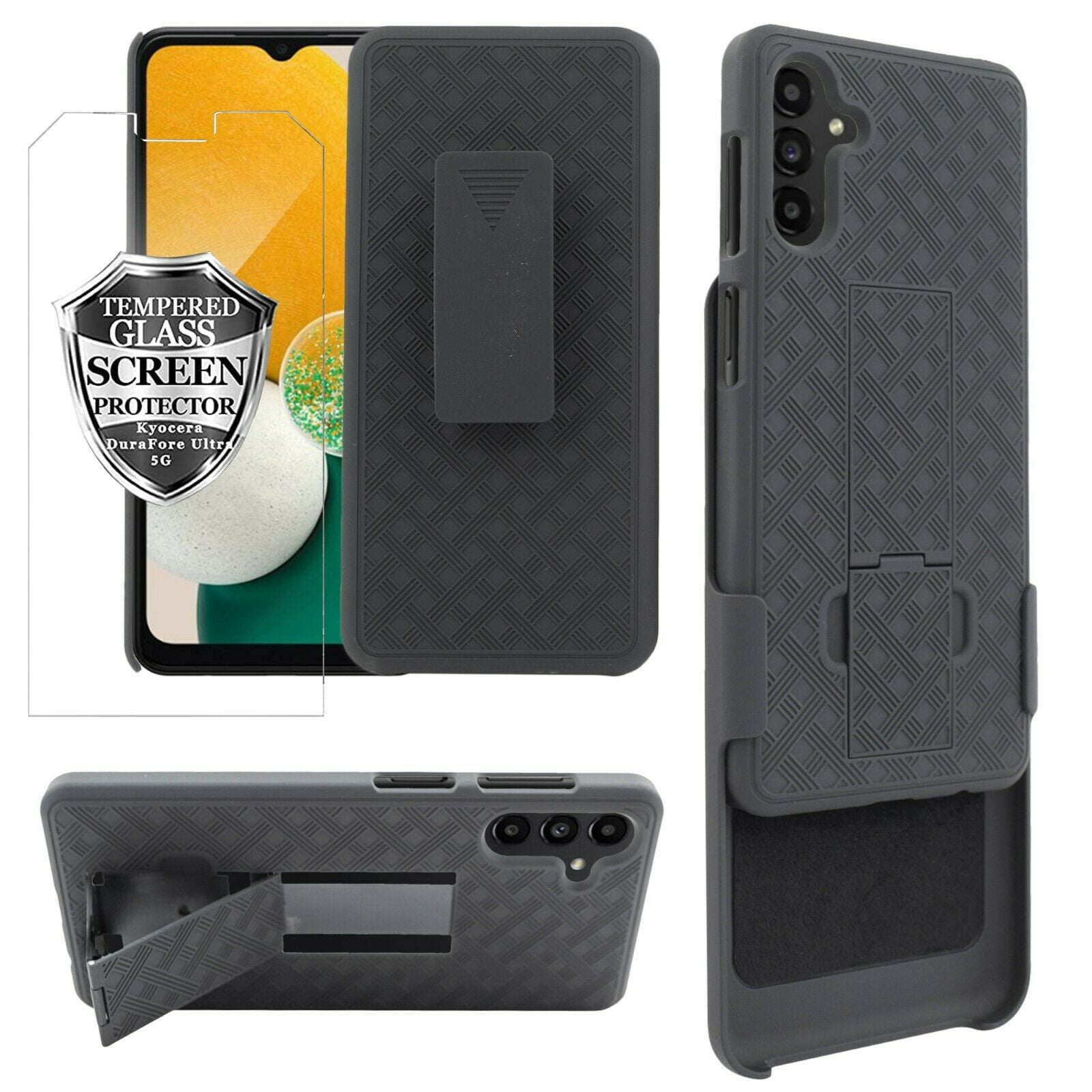 for Samsung Galaxy A13 5G (NOT FIT A13 4G) with Tempered Glass Case ...