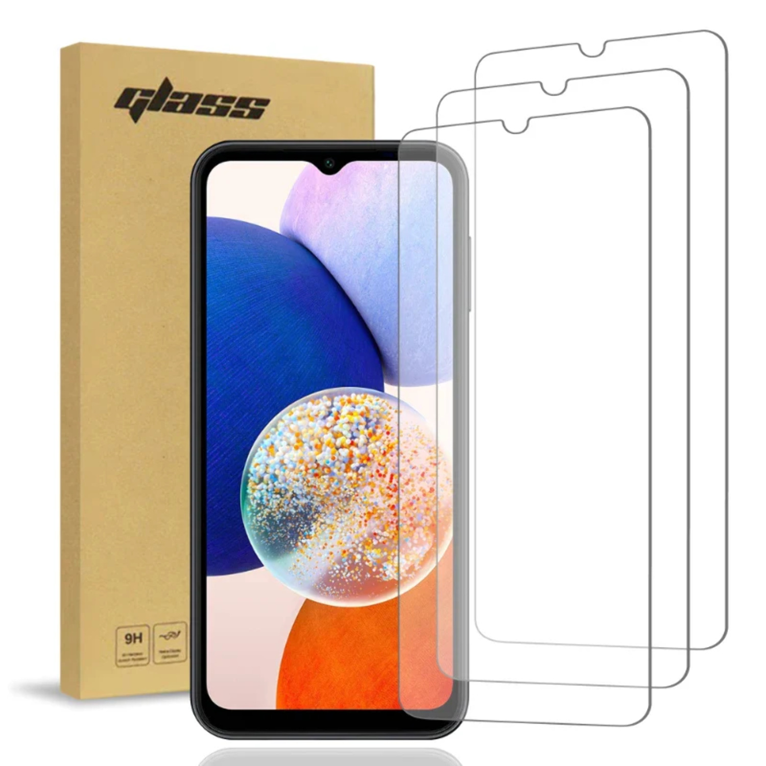 Samsung Galaxy A14 5G (3 Per Pack) 2.5D Glass Screen Protector ...