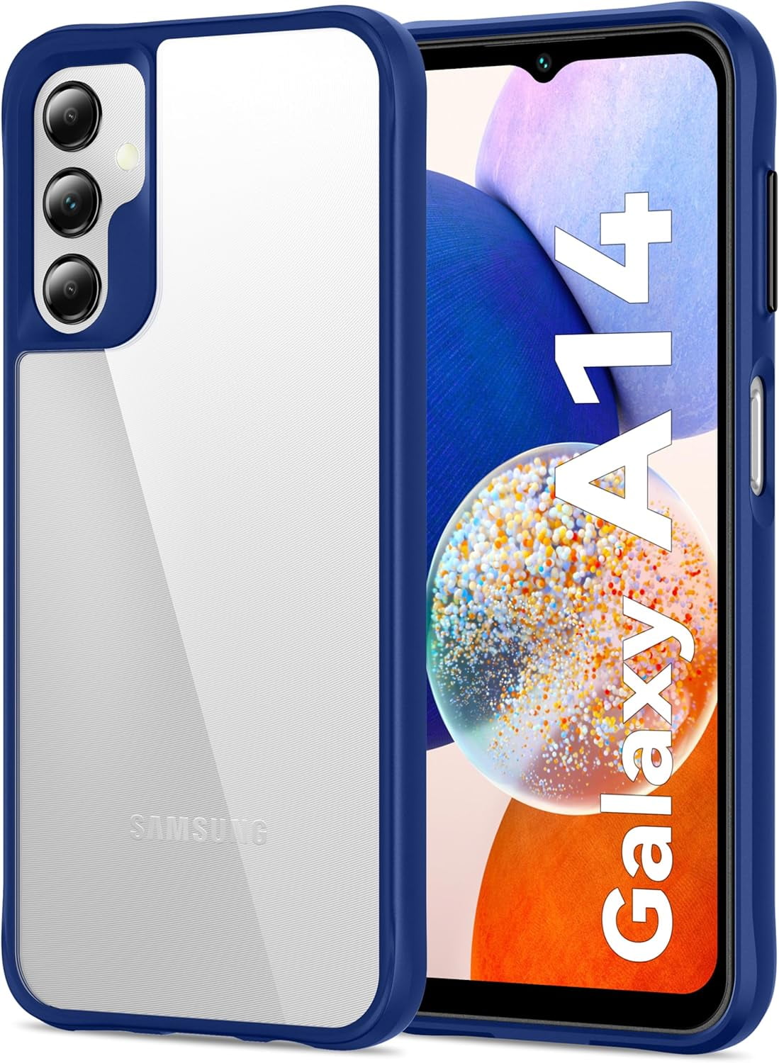 for Samsung Galaxy A14 5G/4G Case Clear [Anti-Yellowing] Anti-Scratch ...