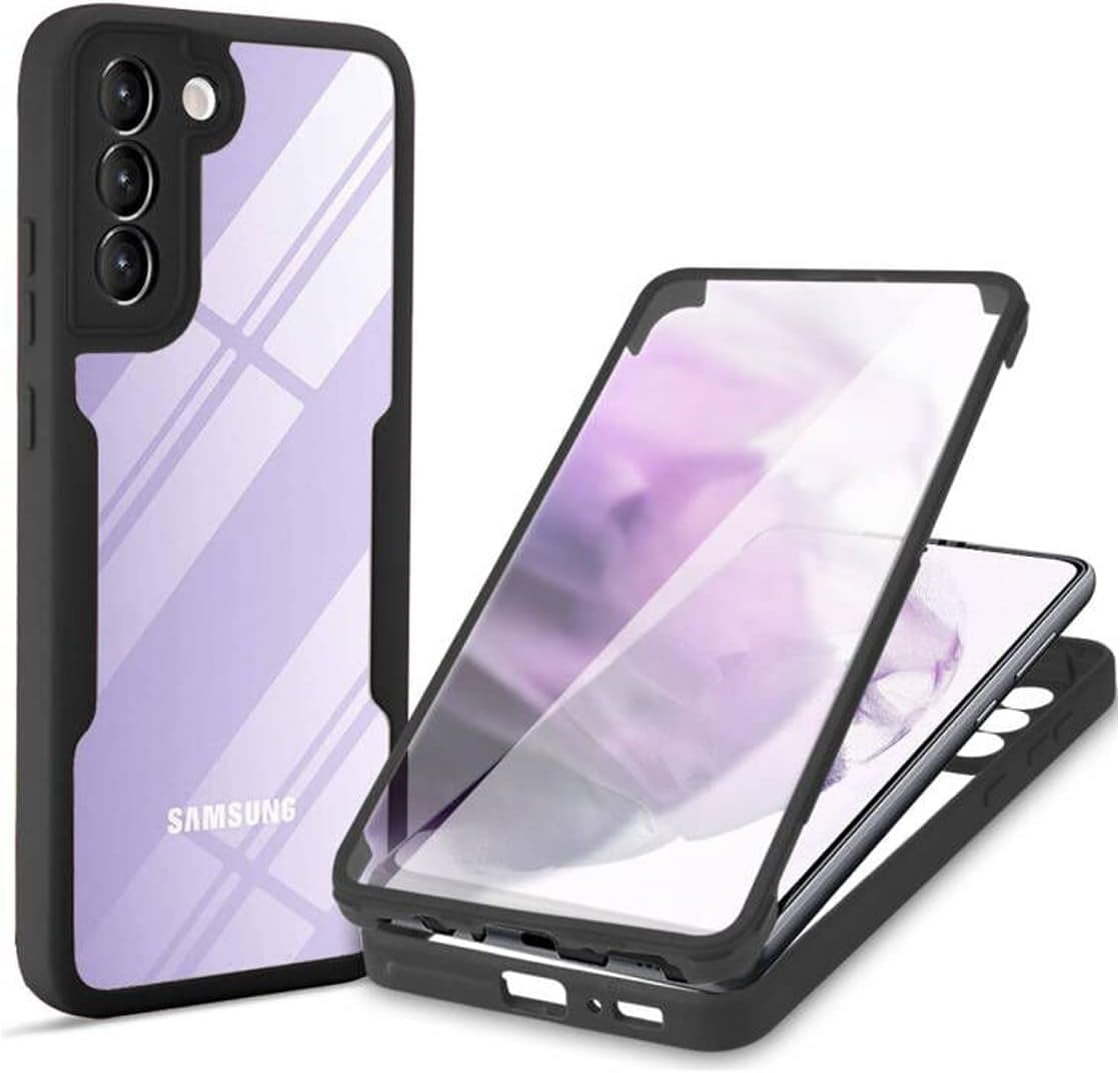 Samsung Galaxy A14 5G Case with Built-in Screen Protector, Full Body Camera Lens Protection ...