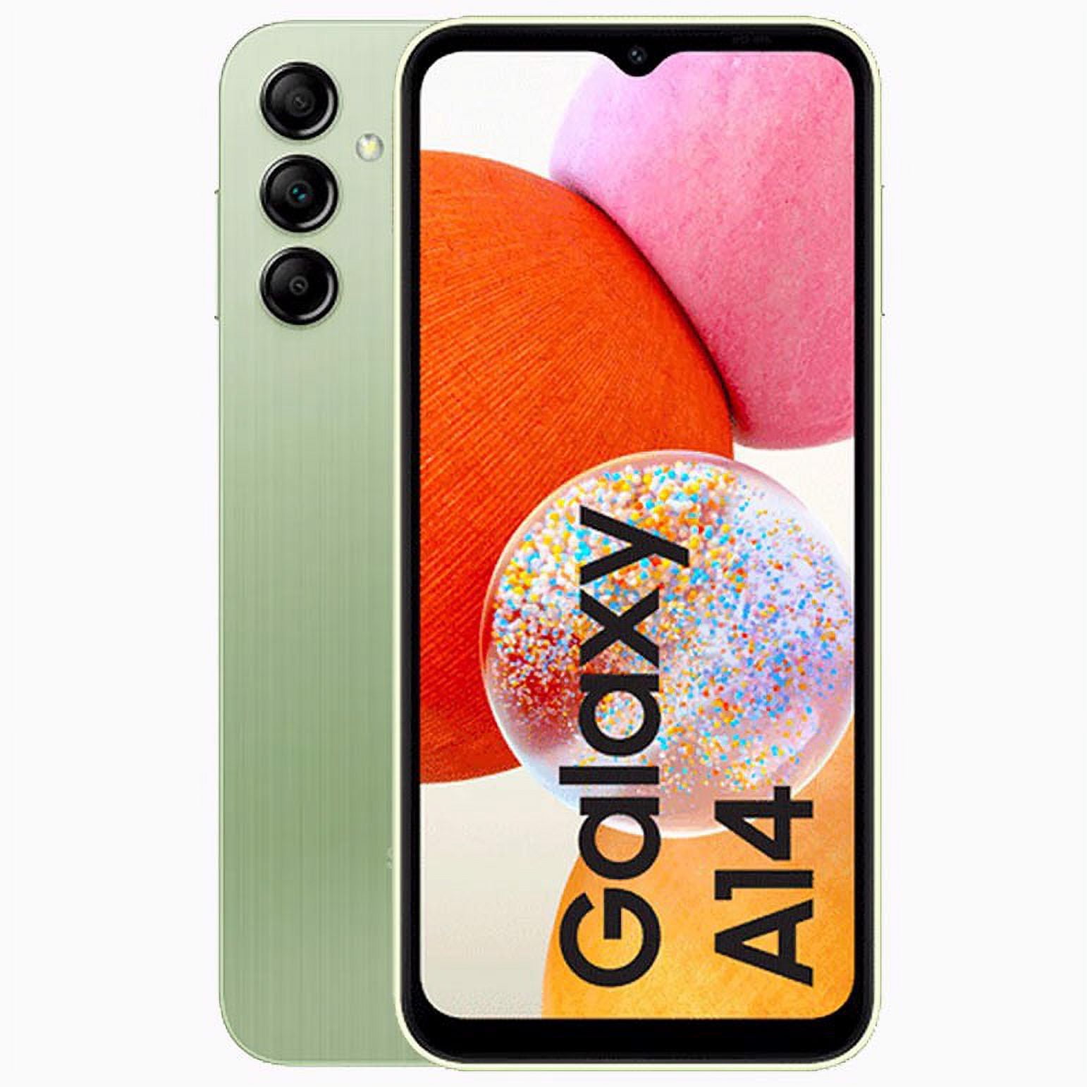 Samsung Galaxy A14, 128GB+4GB RAM, Dual-SIM, GSM Unlocked, 4G/LTE ...