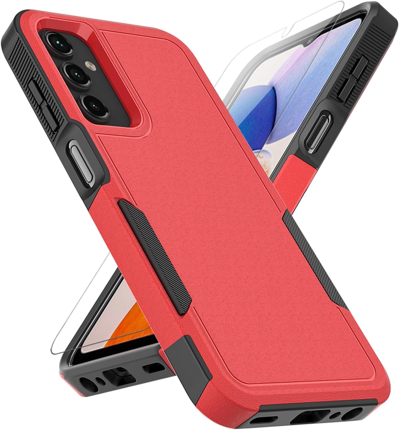 for Samsung Galaxy A15 5G Case: Dual Layer Protective Heavy Duty Cell ...