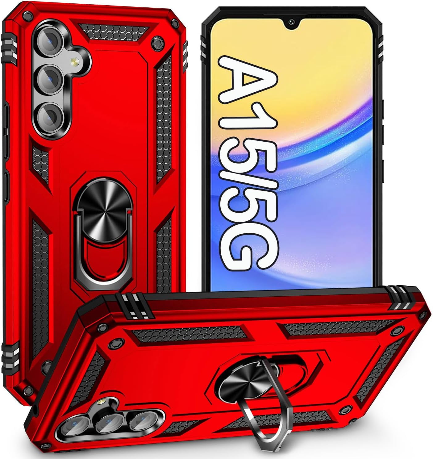 for Samsung Galaxy A15 5G Case for Galaxy A15 Case,Heavy Duty Drop ...