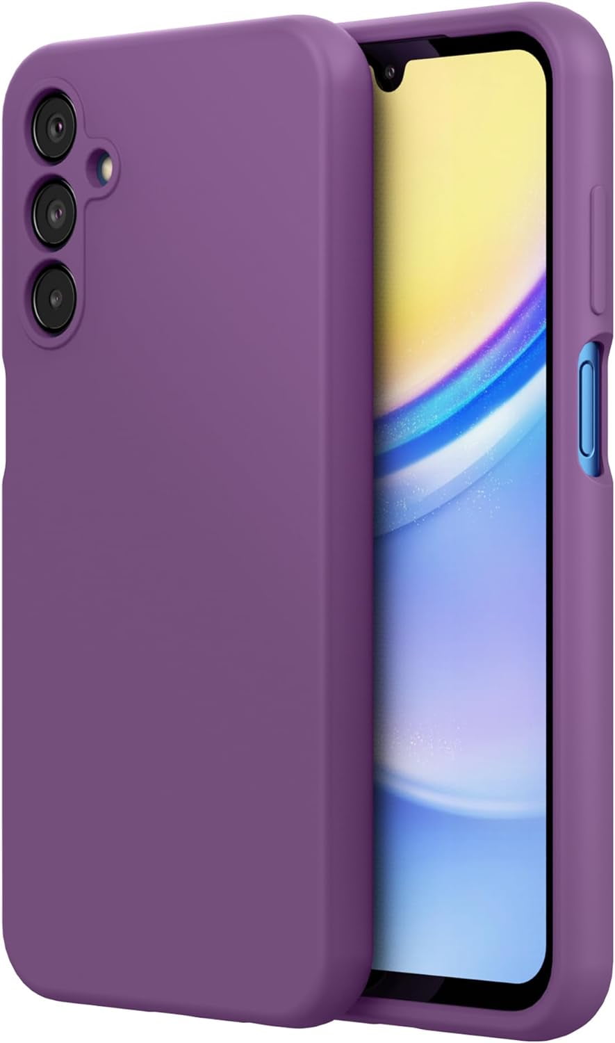 for Samsung Galaxy A15 5G Case, Liquid Silicone Phone Case with Camera ...