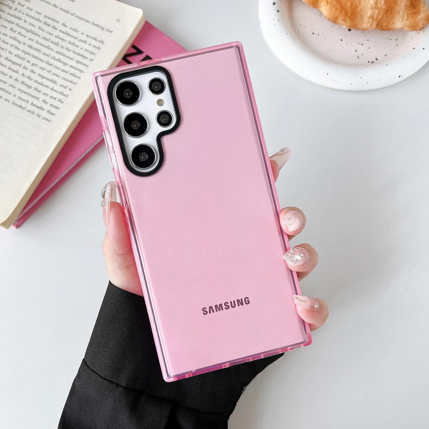 for Samsung Galaxy A15 5G Phone Case,Neon Clear Fluorescent Transparent ...