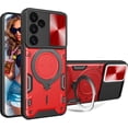 for Samsung Galaxy A16 6.7" Case with Magnetic Ring Kickstand, Rugged ...