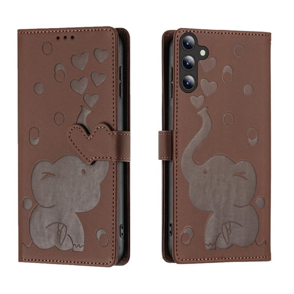 For Samsung Galaxy A17 5G / A26 5G 6.7" Cartoon Elephant Embossed ...