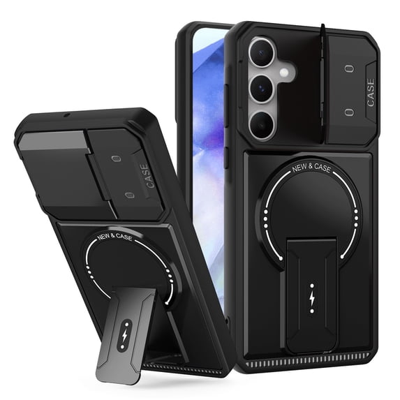 For Samsung Galaxy A17 5G Case with Magnetic Camera Slide Cover ...