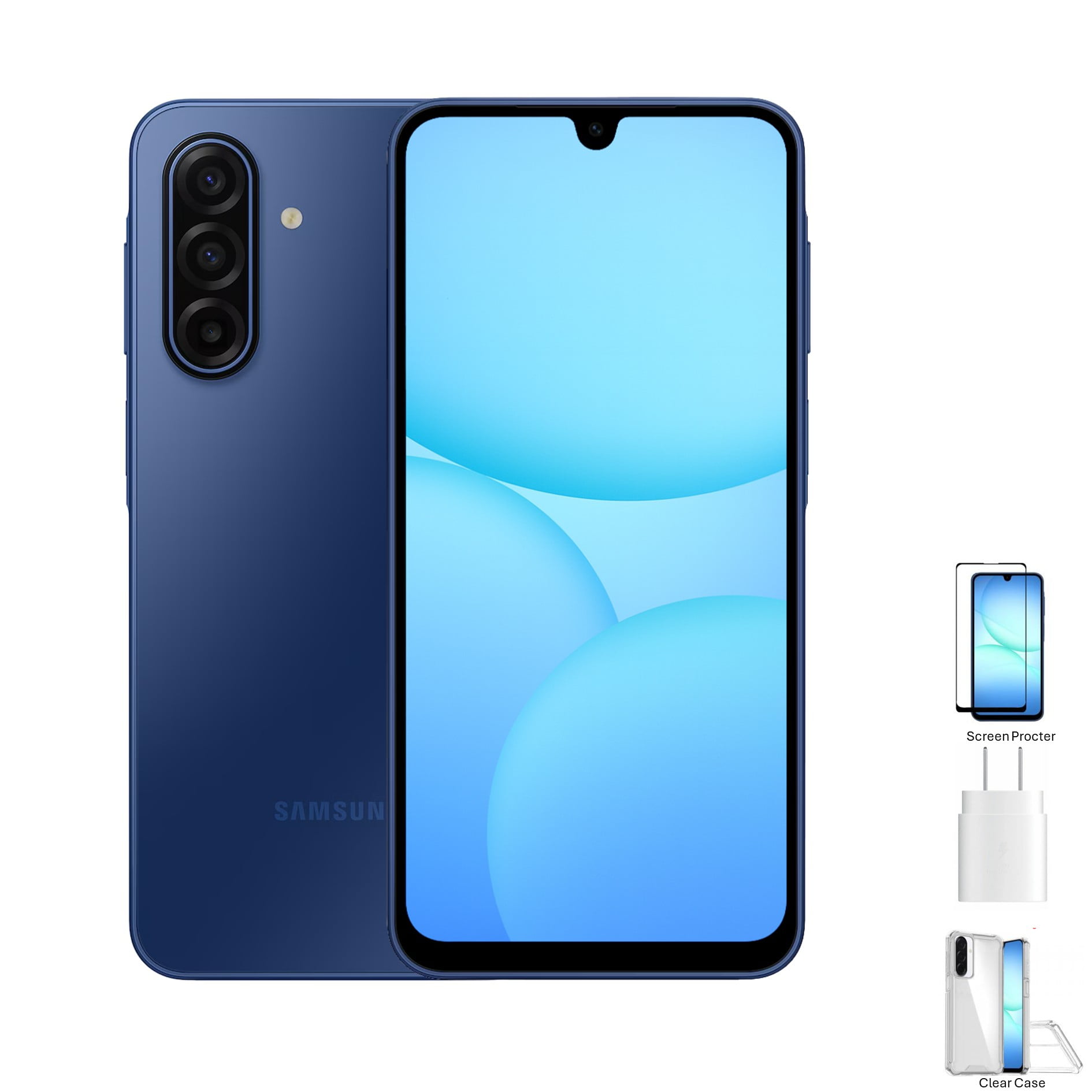Samsung Galaxy A17 5G Unlocked | 8GB + 256GB | 6.7" AMOLED 90Hz | 50MP ...