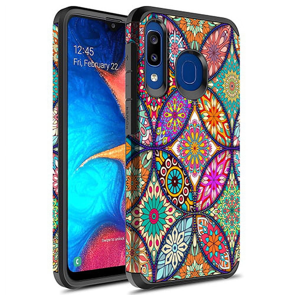 KAESAR Slim Hybrid Case for Samsung Galaxy A20/A30/A50, Hard Cover with ...