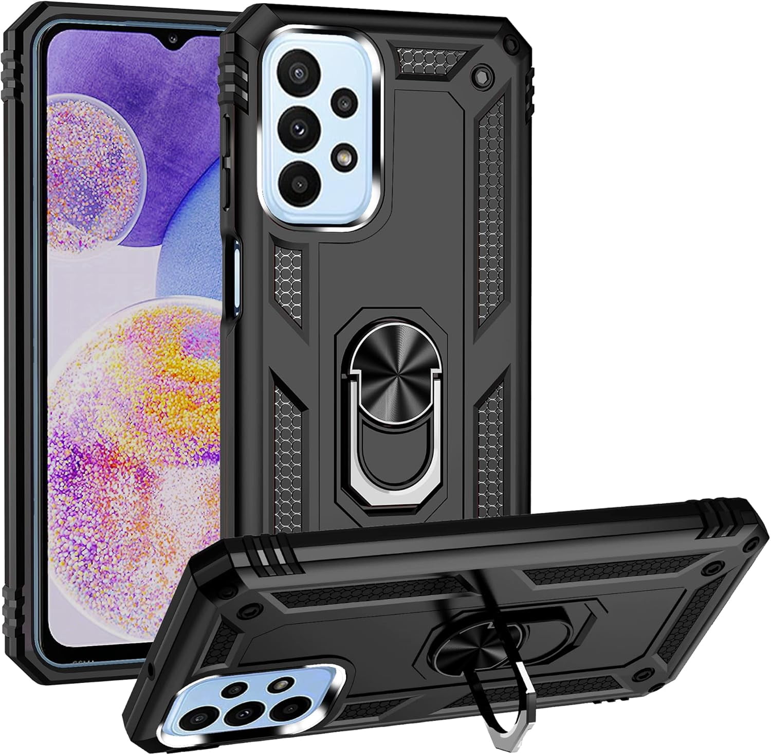 for Samsung Galaxy A23 5G / 4G Case, Armour Silicone TPU Bumper Samsung ...