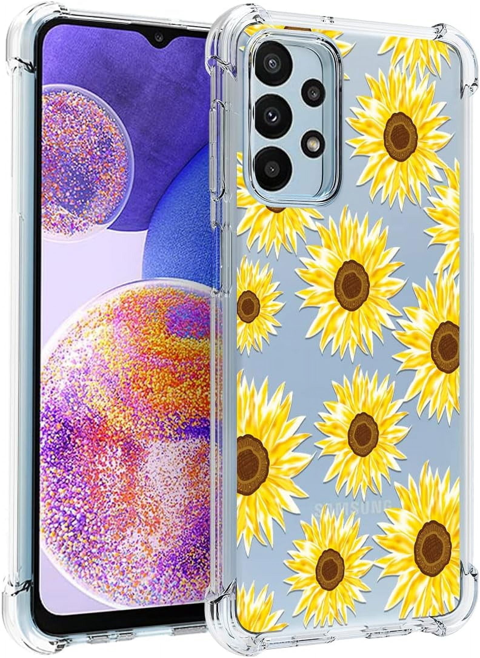 for Samsung Galaxy A23 Case Clear Transparent Reinforced Corners TPU ...