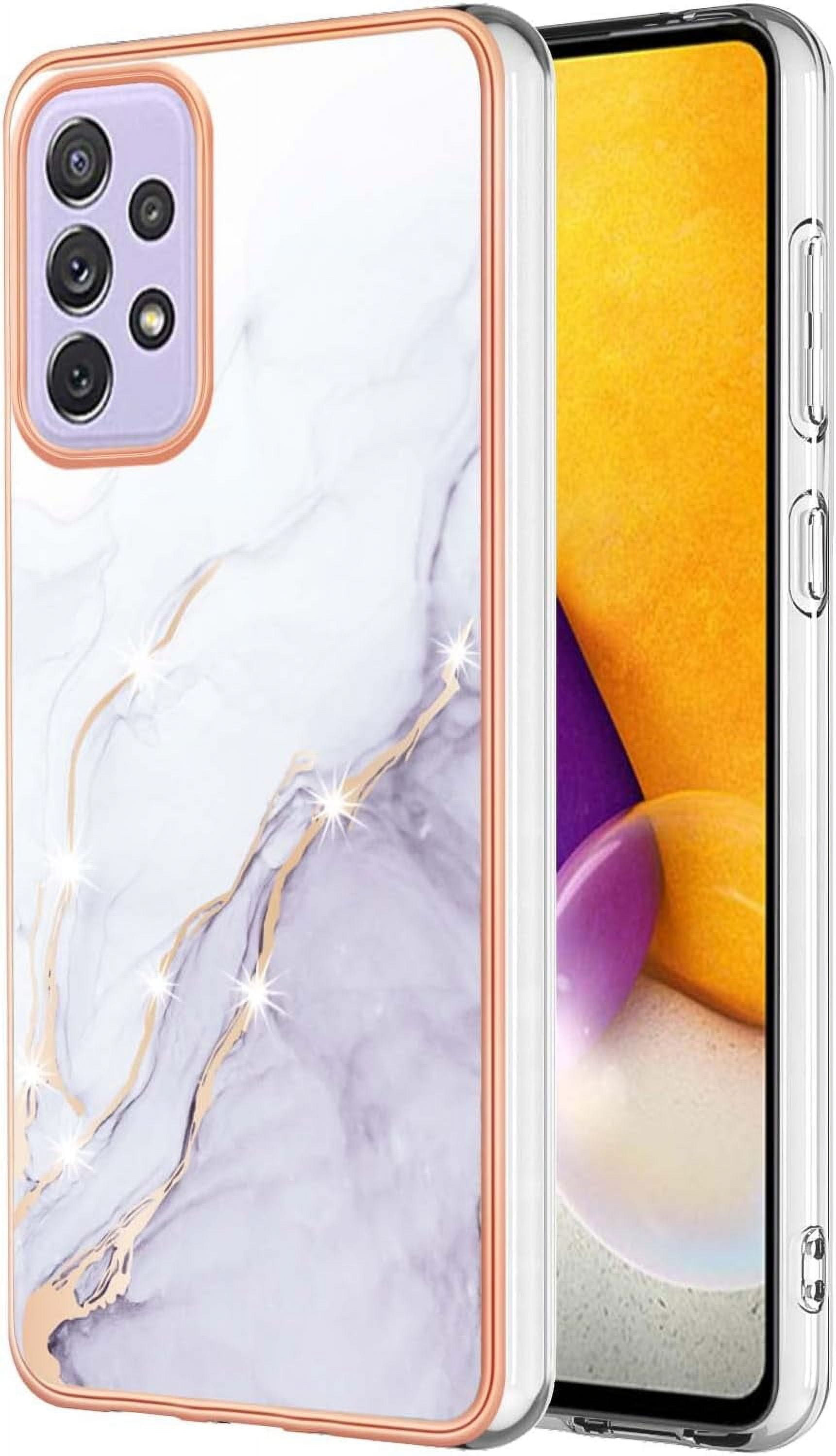 for Samsung Galaxy A23 Case, Soft TPU + IMD Marble Pattern Slim Design ...