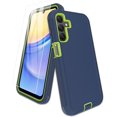for Samsung Galaxy A25-5G Case, with Screen Protector, Port Protection ...