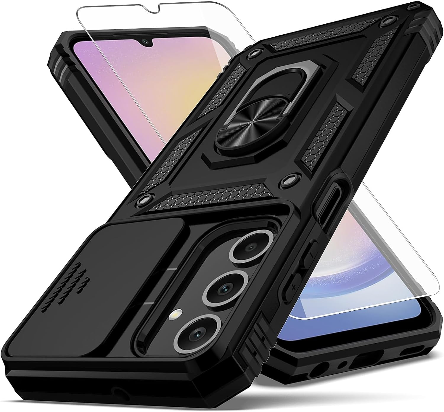 Samsung Galaxy A25 5G Phone Case,Galaxy A25 5G Case with Camera Lens ...