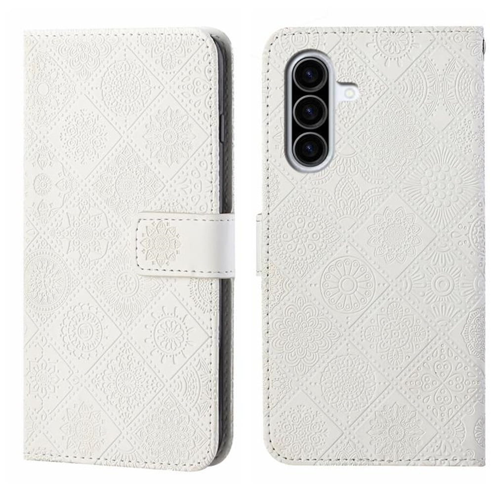 For Samsung Galaxy A26 5G 6.7" Ethnic Wind Embossed Strong Magnetic ...