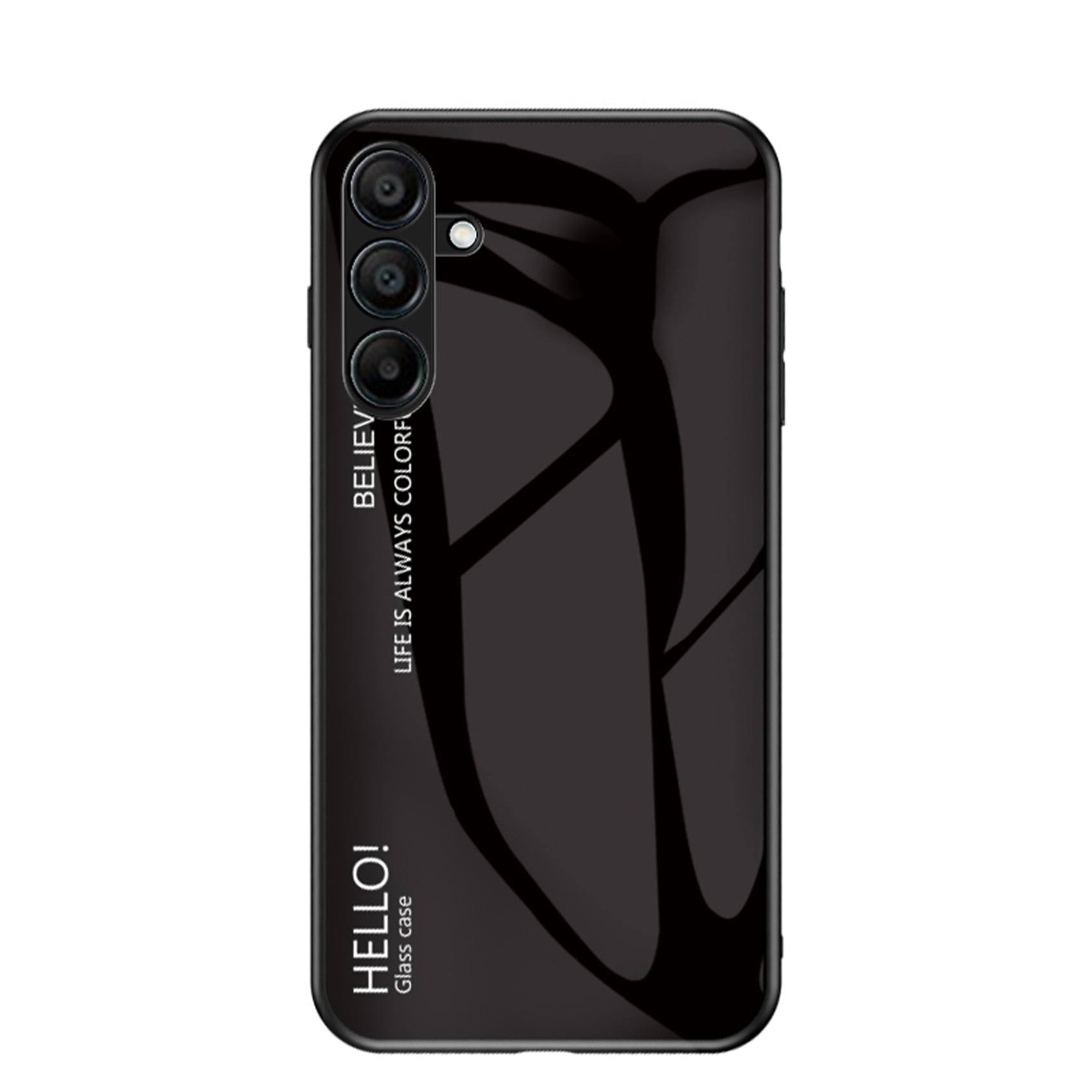 for Samsung Galaxy A26 5G Case,Tempered Glass Gradient Color Pattern ...