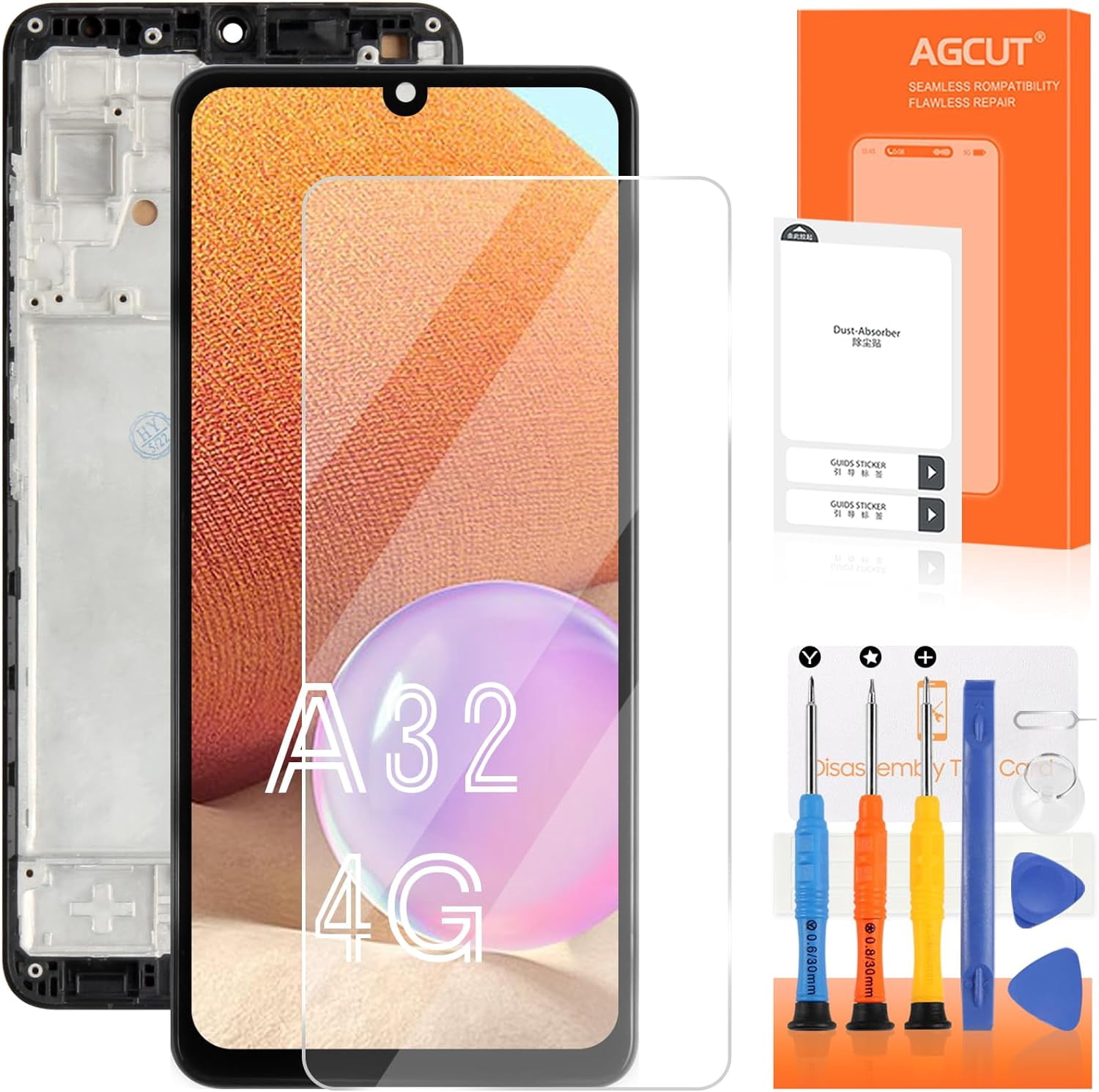 for Samsung Galaxy A32 4G Screen Replacement for Samsung A32 4G LCD ...