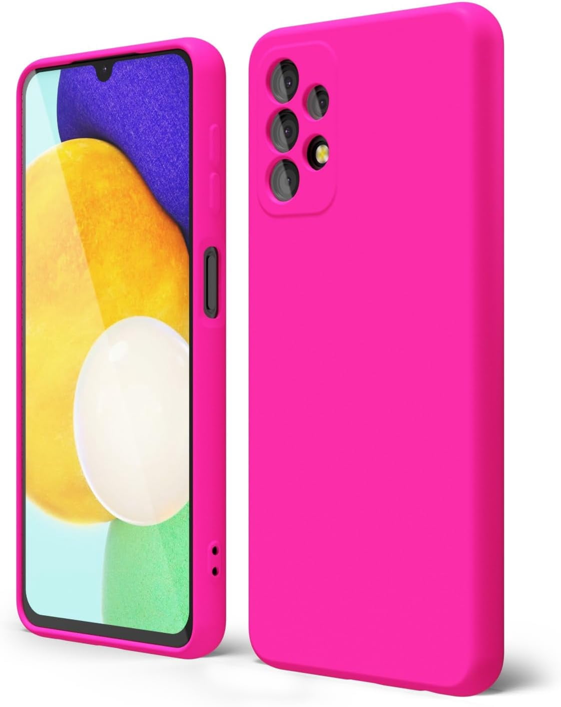 for Samsung Galaxy A32 5G Phone Case Liquid Silicone, Fluorescent ...
