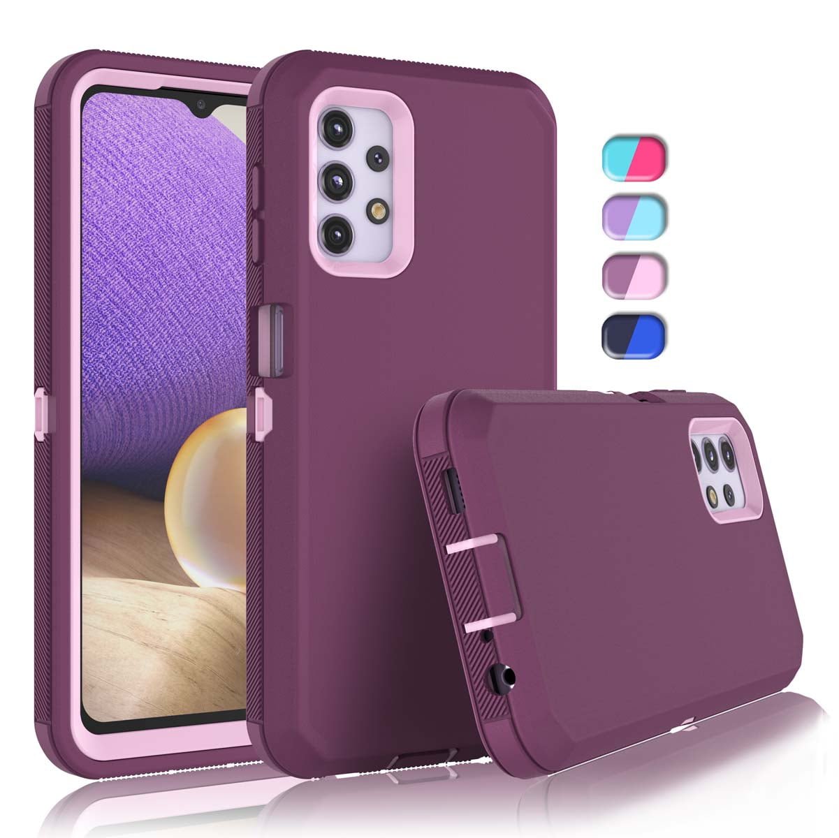 Samsung Galaxy A32 Case, Sturdy Phone Case for Galaxy A32 5G 6.5 ...