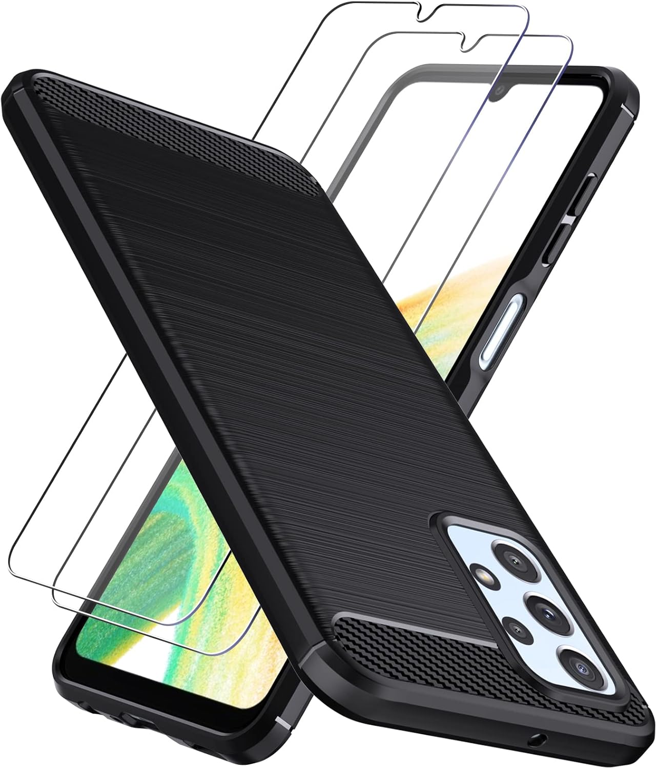 for Samsung Galaxy A33 5G Case with [2 Pack] Screen Protectors ...