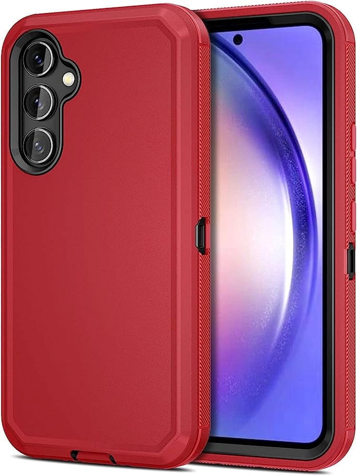 Entronix Magnetic Clear Case for Galaxy A34, Triple Layer Heavy Duty ...
