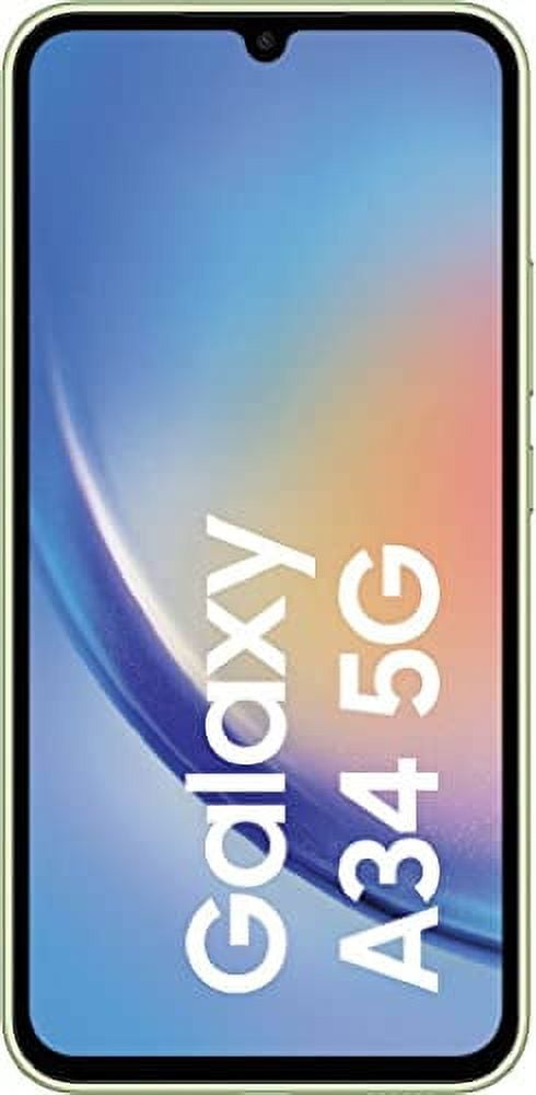 Samsung Galaxy A34 5G Dual-SIM 128GB, 6GB RAM, Factory Unlocked ...