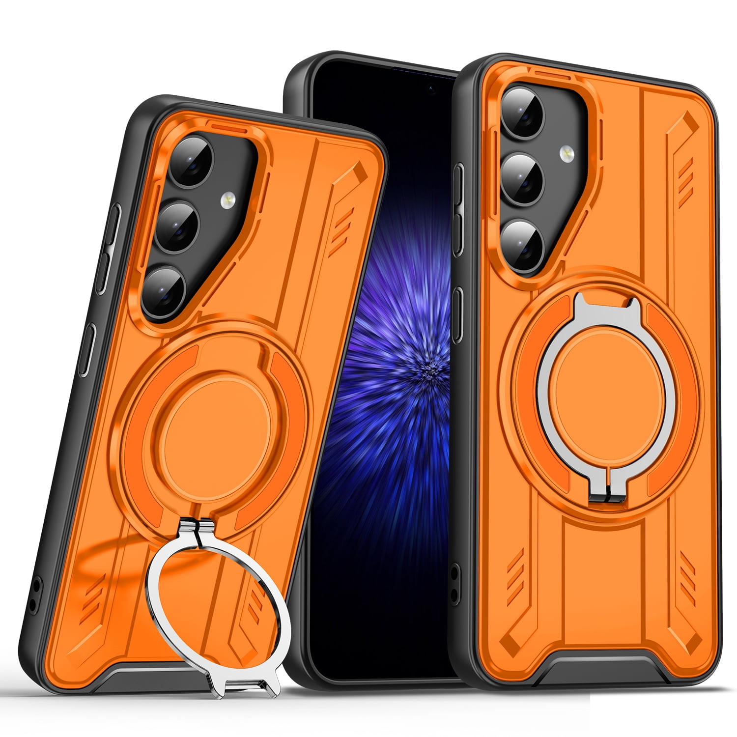 For Samsung Galaxy A35 Case [Compatible with MagSafe] 360°Rotatable ...