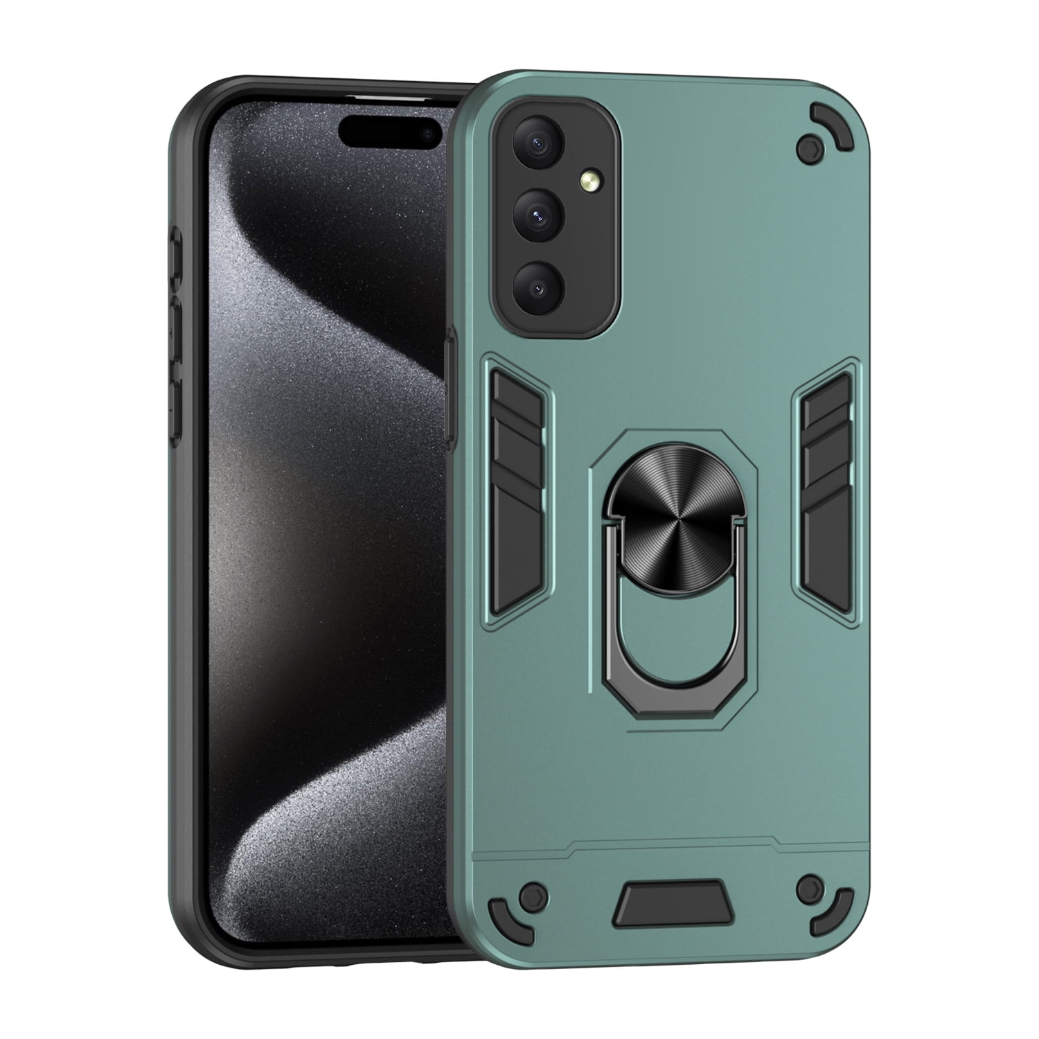 Samsung Galaxy A35 Case with Ring Holder, Samsung A35 Cover Kickstand ...