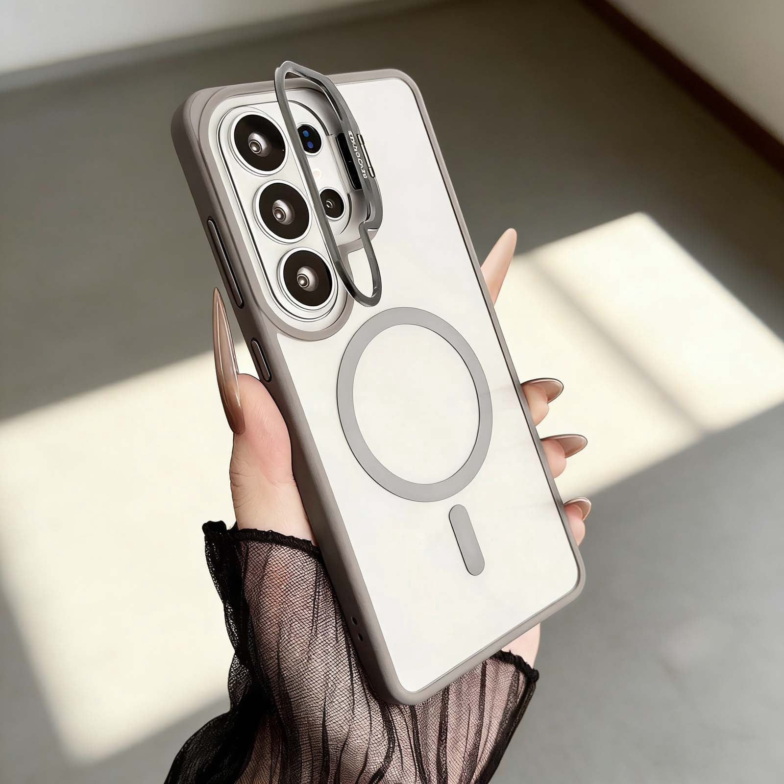 For Samsung Galaxy A36 5G Phone Case,Crystal Transparent Back Design ...