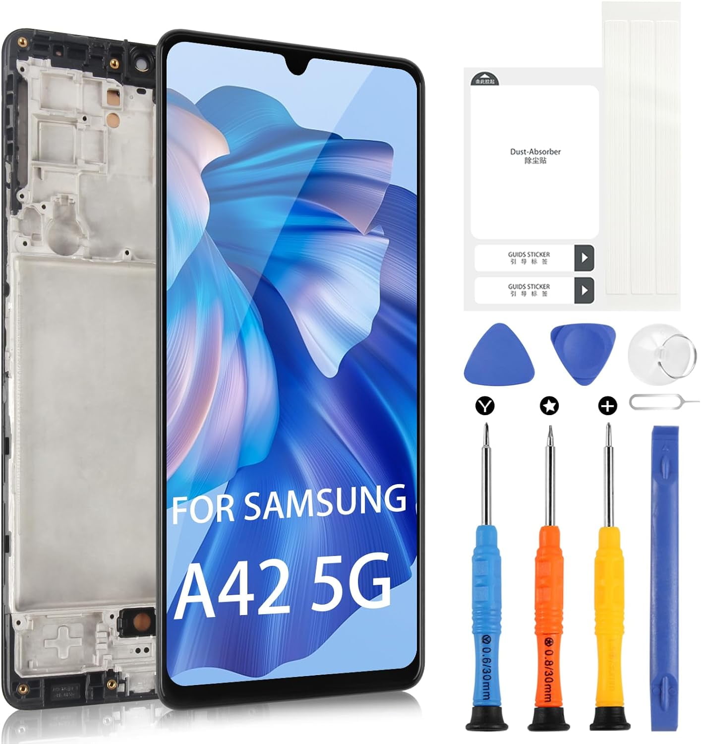 for Samsung Galaxy A42 5G Screen Replacement kit, LCD Display A42 5G ...