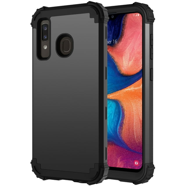 Samsung Galaxy A50 Case, Dual Layer Slim Heavy Duty Hybrid Rugged ...
