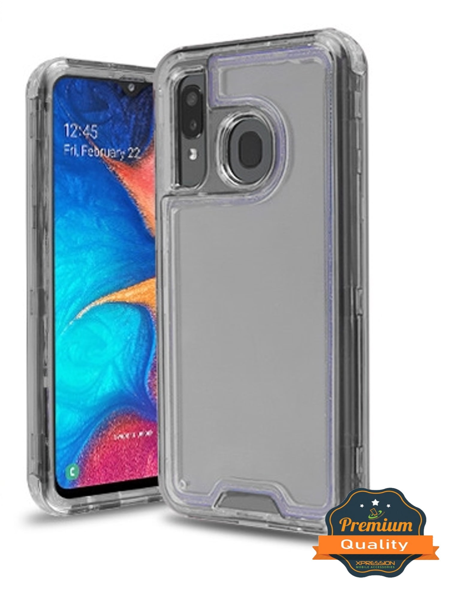Samsung Galaxy A50 Phone Case Hybrid Full-Body Shockproof Frame Bumper ...