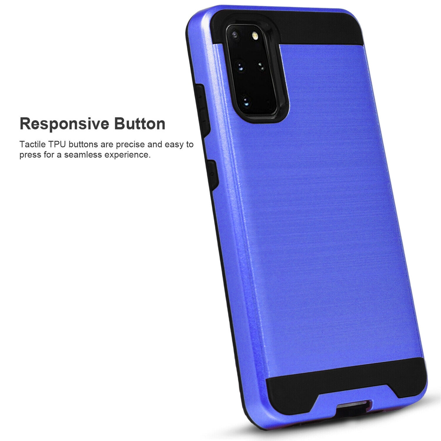 Samsung Galaxy A51 5G Case, 2-Piece Style Hybrid Shockproof Hard Case Cover Hybird Shockproof ...