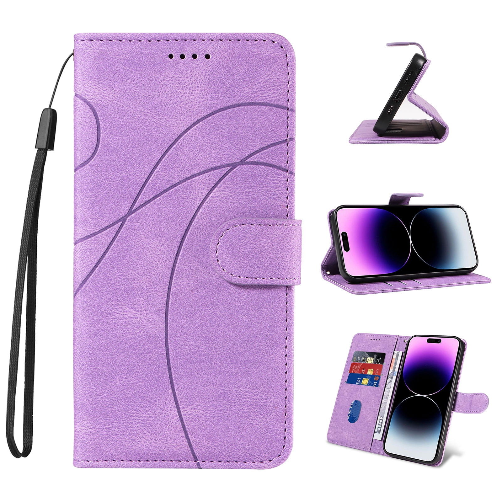 for Samsung Galaxy A52 4G/5G Case, Vintage Embossed Phone Case Wallet ...