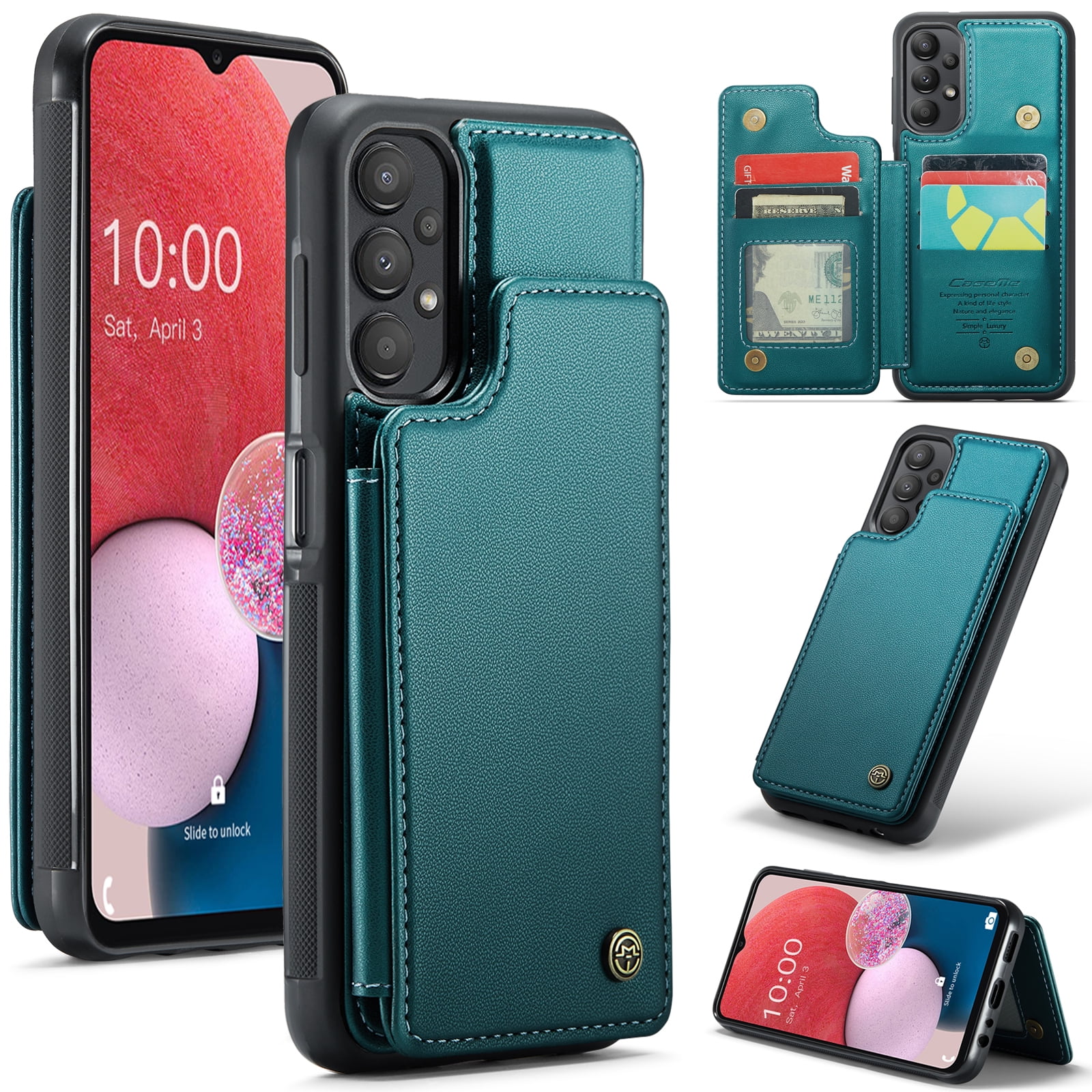 for Samsung Galaxy A52 4G/5G Premium PU Leather Back Case, Multiple ...