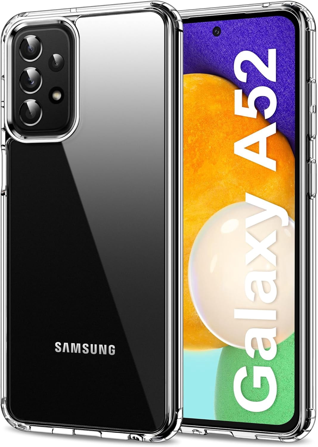for Samsung Galaxy A52 / A52S 5G Case Clear [Anti-Yellowing] Anti ...