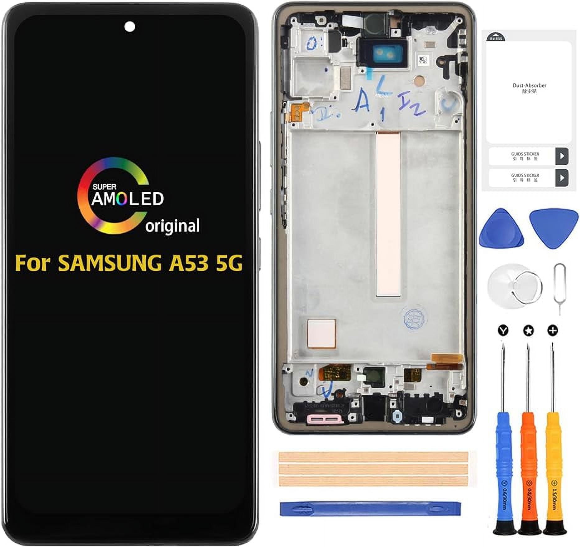 for Samsung Galaxy A53 5G A536 INCELL with Frame Screen Replacement ...