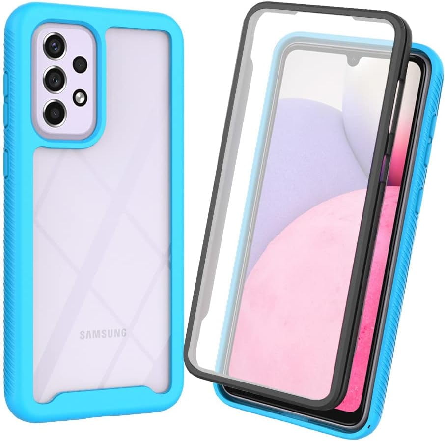 for Samsung Galaxy A53 5G Case, with Built-in Screen Protector 360?Full ...