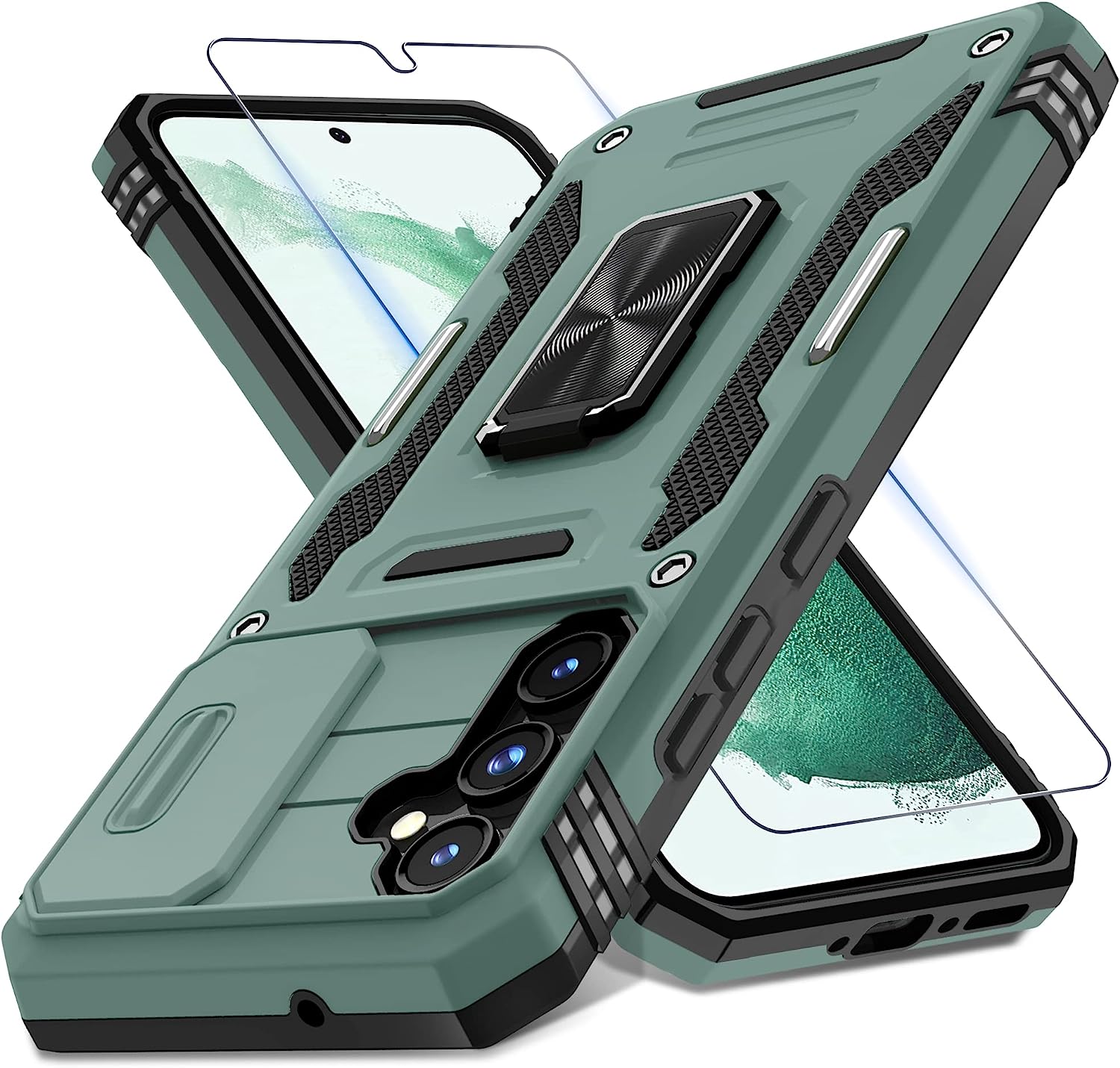 Samsung Galaxy A54 5G Shockproof Case with Screen Protector & Cleaning Kit for Samsung Galaxy ...