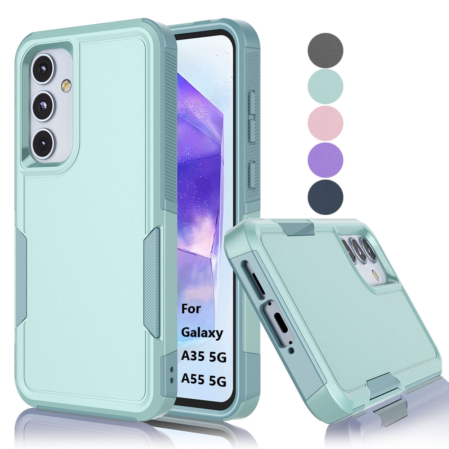 Samsung Galaxy A55 5G Case ,Sturdy Phone Case for Galaxy A55 2024 5G 6. ...