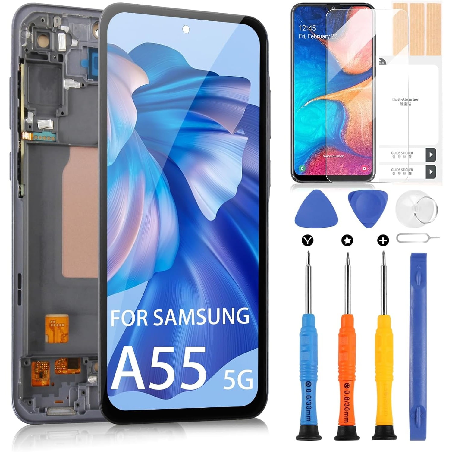 for Samsung Galaxy A55 5G Screen Replacement - for Samsung A55 5G LCD ...